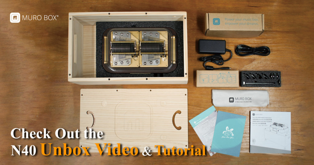 N40 Shipping Starts Now! Check Out the Unbox Video and Tutorial-Muro ...